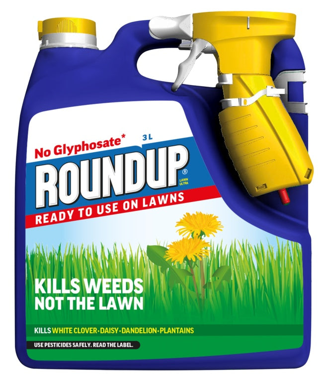Roundup Lawn Ultra 3L RTU – GLS Fencing
