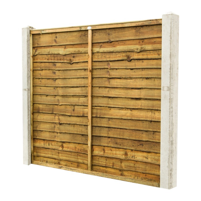 Larch lap pressure treated – GLS Fencing